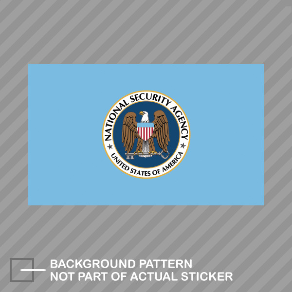 NSA Flag Sticker Decal Vinyl National Security Agency clandestine | eBay