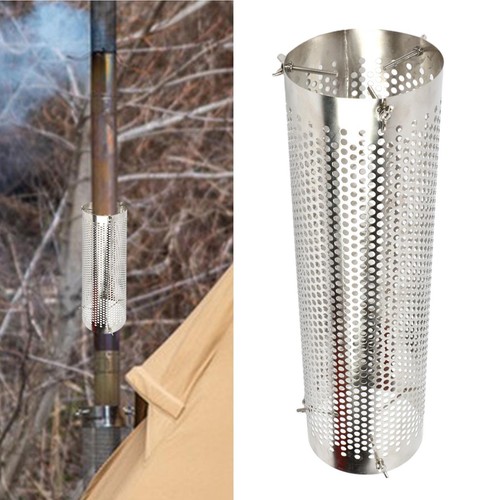 Tent Stove Chimney Pipe Mesh Exhaust Pipe Stainless Steel Tube Chimney ...