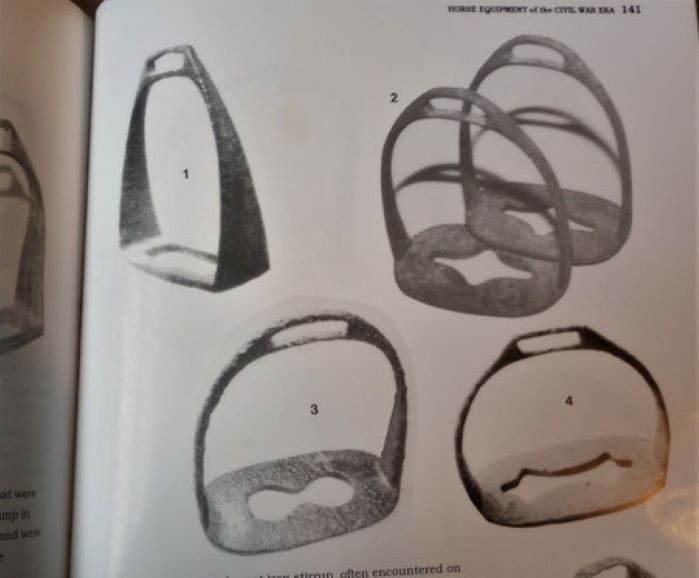 Pair of Civil War Dragoon or Artillery stirrups | eBay