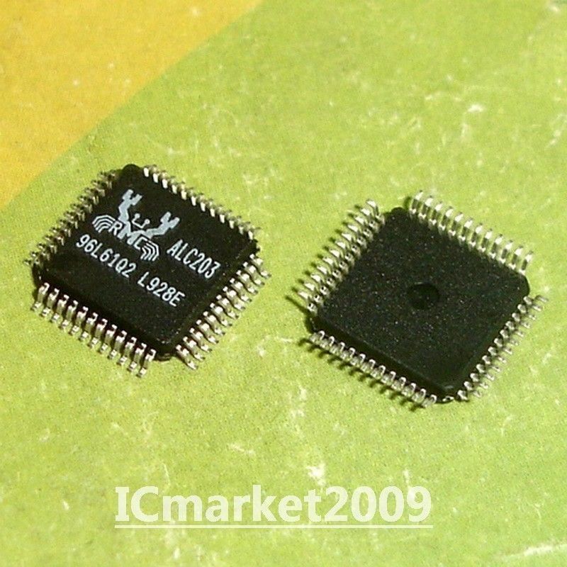 5 PCS ALC203-LF QFP48 Two-Channel AC’97 2.3 Audio Codec Chip IC | eBay