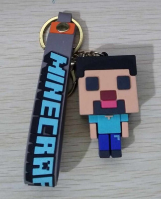 MINECRAFT STEVE KEYCHAIN | eBay
