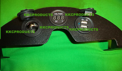 2014 KLR650 KLR 650 NHNS Lower Dash Panel 12v USB Voltmeter Kawasaki ...