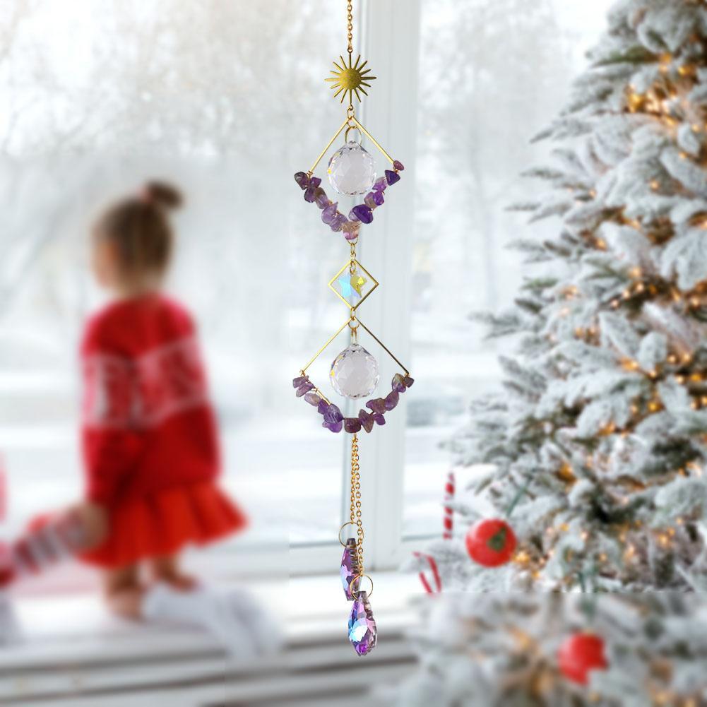 # Colorful Diamond Light Prisms Sturdy for Home Garden Window Decor ...