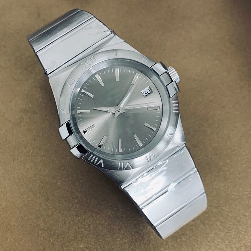 40mm Chronograph Sapphire Crystal Stainless Steel Automatic Watch N35 ...