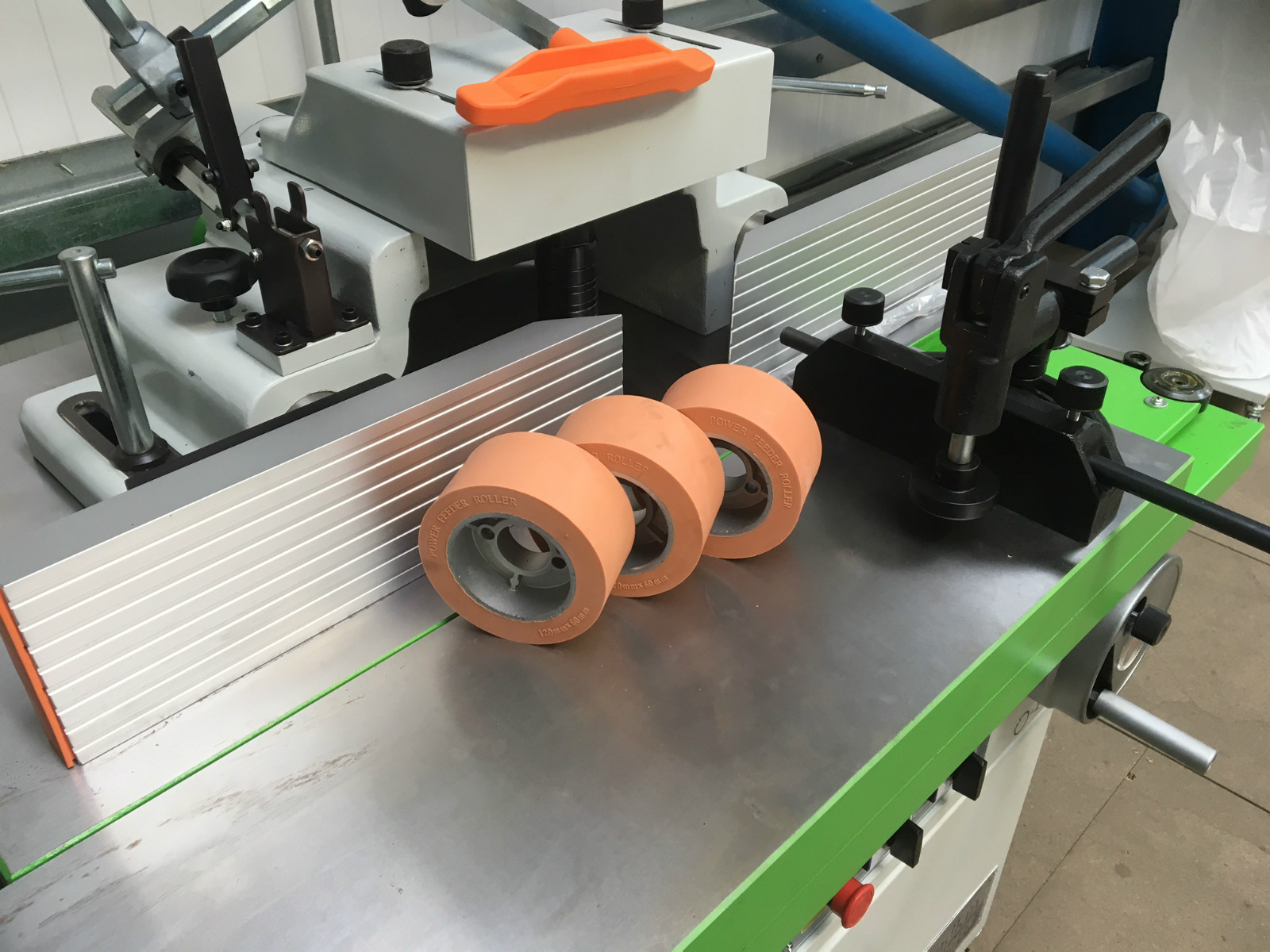 Heavy Duty 120mm Power Feed Roller -Set of 3 Genuine Quality | eBay UK