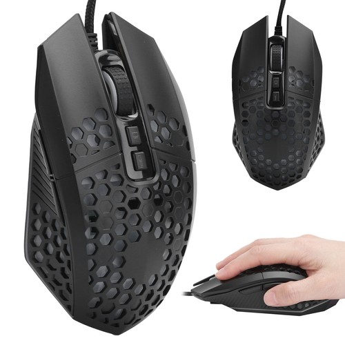 Wired Gaming Mouse Hollow Out Colorful Light Mouse For Desktop Computer ...