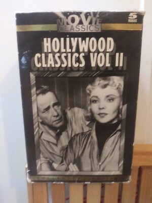 Hollywood Classics Volume II VHS 5pack Collectors Edition | eBay
