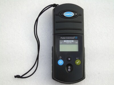 HACH PORTABLE POCKET COLORIMETER II SPECTROMETER LCD DISPLAY ...