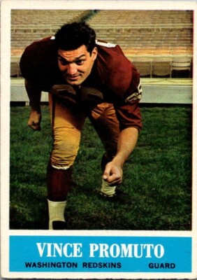 1964 PHILADELPHIA FOOTBALL #191 VINCE PROMUTO NRMT IN | eBay