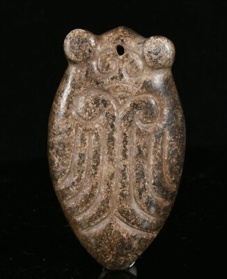 Old Chinese Hongshan Cultue Old Jade Cicada Cicala Got it Animal Amulet ...