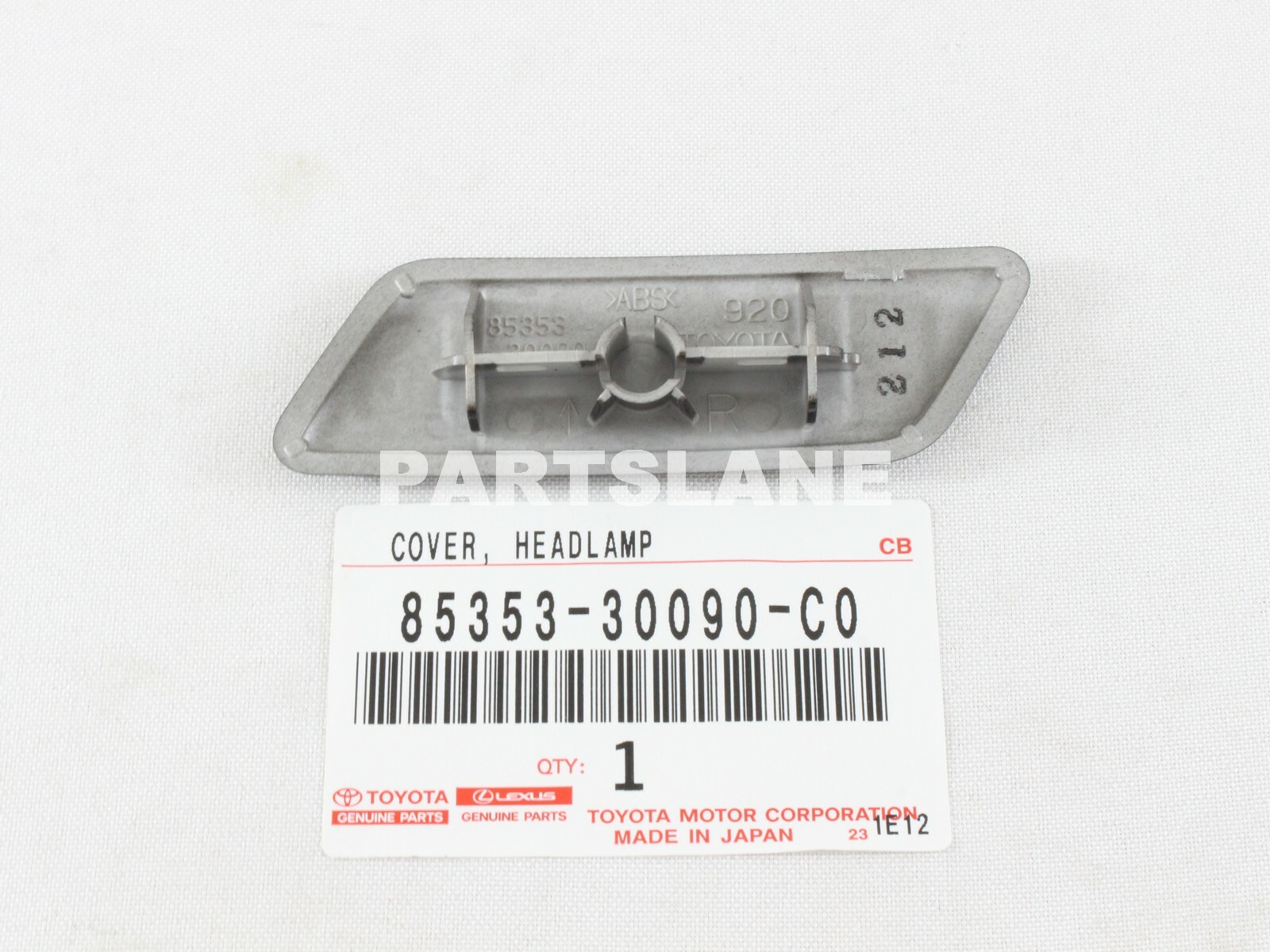 85353-30090-C0 Toyota OEM Genuine COVER, HEADLAMP CLEANER WASHER NOZZLE ...