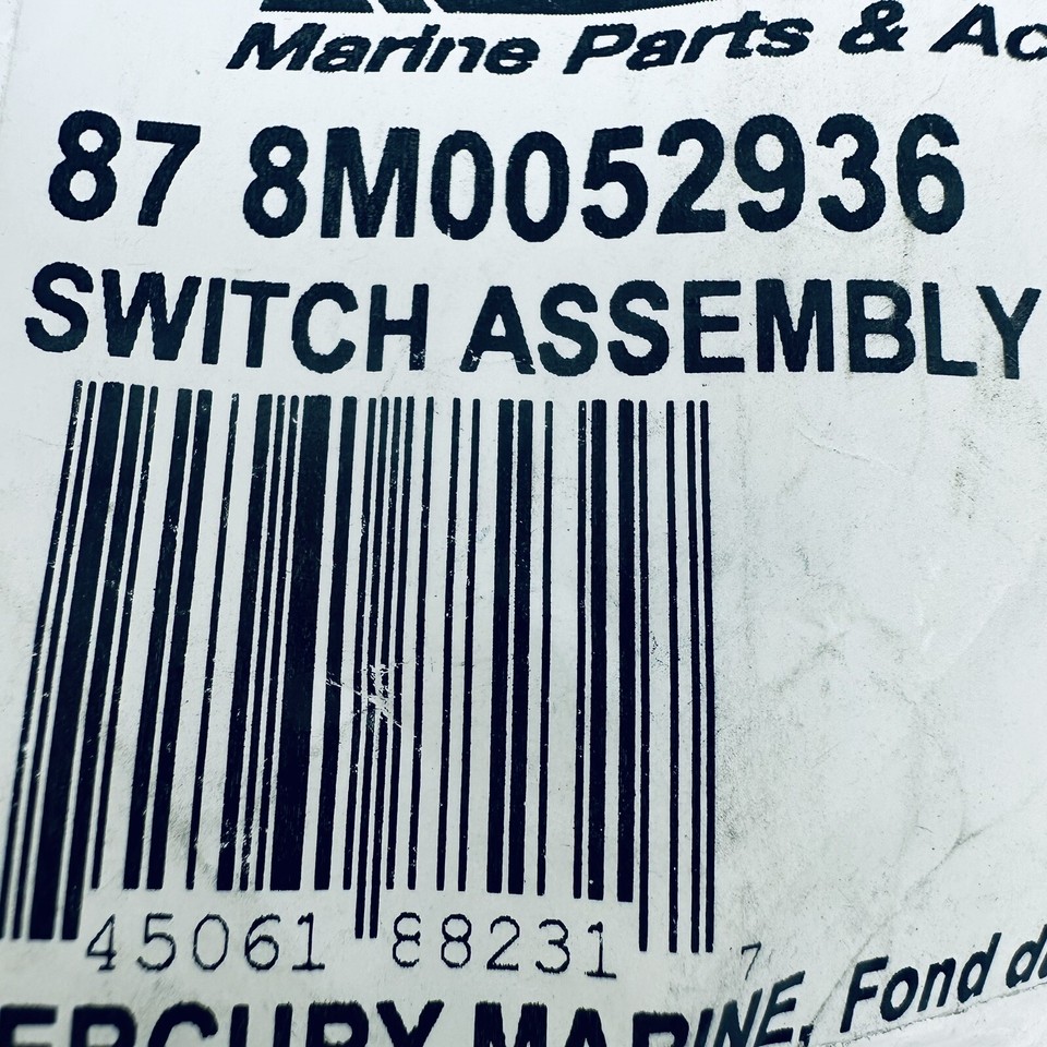 Switch Shift Interrupt Neutral Mercury Marine 87 8M0052936 | eBay