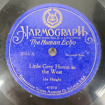 RARE Harmograph 78 - Ida Height - Little Grey Home In The West 2554 | eBay