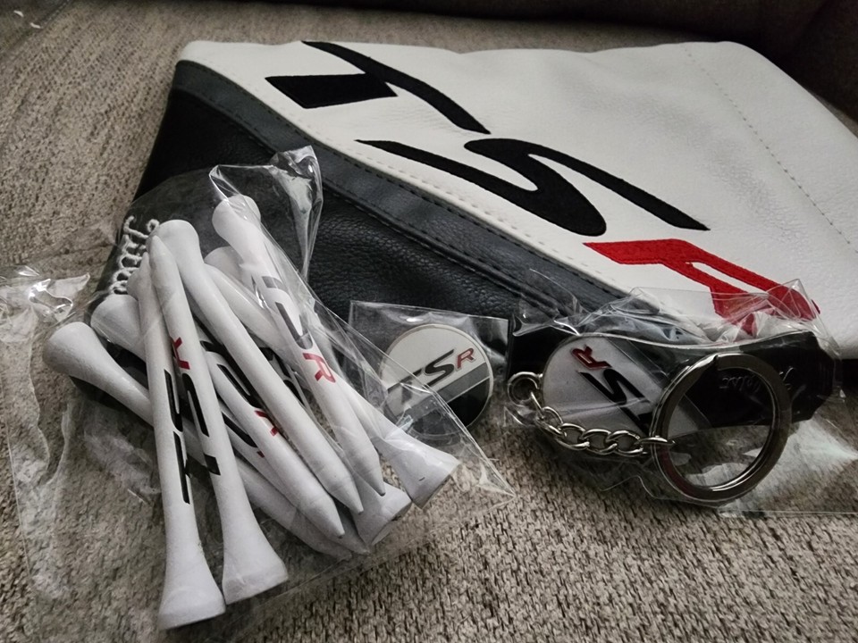 Titleist Golf TSR Leather Valuables Pouch Tees Ball Marker Key Chain⛳⛳⛳ ...