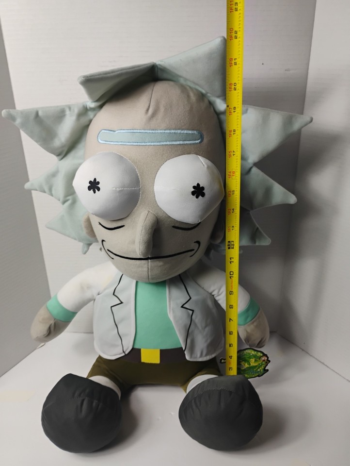 Rick and Morty 10” Inch Rick Plush 2018 Toy Factory Adult Swim Cartoon ...