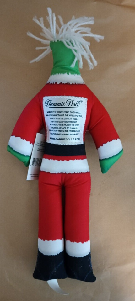 Dammit Doll 12" Stress Relief Holiday Christmas Red HOLIDAY STRESS ...