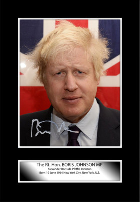 Boris Johnson + Autogramm Autograph + Brexit ++ The Spectator ...