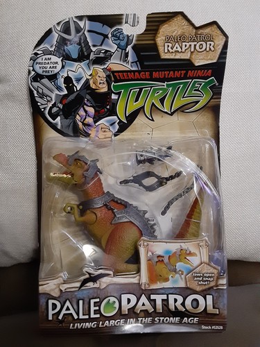 Teenage Mutant Ninja Turtles Paleo Patrol Raptor 2006 tmnt dinosaur ...