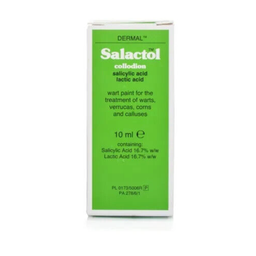 Salactol Warts Paint - For Verruca, Corns & Calluses - 10ml ...