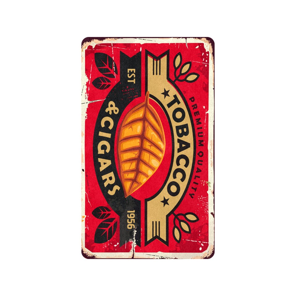 Vintage Style "Tobacco Cigars" Door Mat Rug Indoor Outdoor Decor | eBay