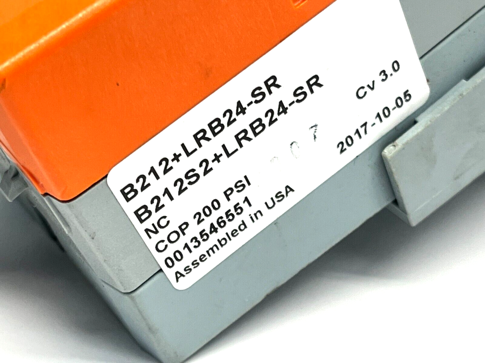 Belimo LRB24-SR Modulating Valve Actuator B212+LRB24-SR B212S2+LRB24-SR ...