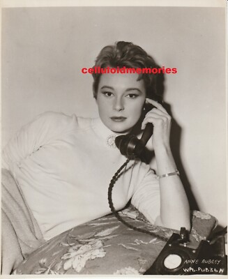 Original Vintage Photo 1950s Anne Aubrey Studio Portrait | eBay