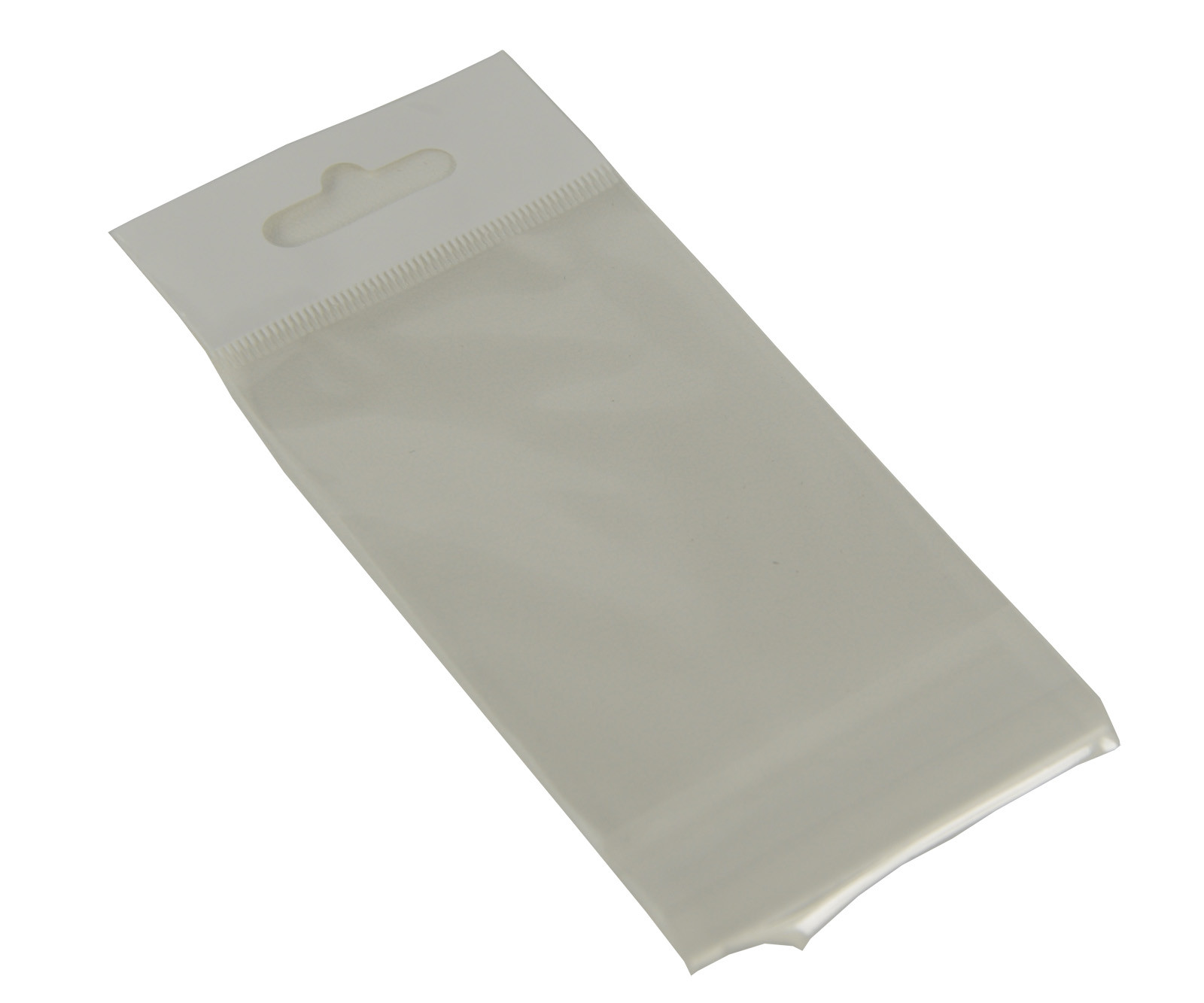 100 Clear Bags with Hanging Headers - 3x5 inch-BD613 Jewellery Display ...