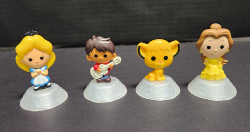 2023 Disney 100th Anniv McDonalds Happy Meal Toys Alice Belle Miguel ...