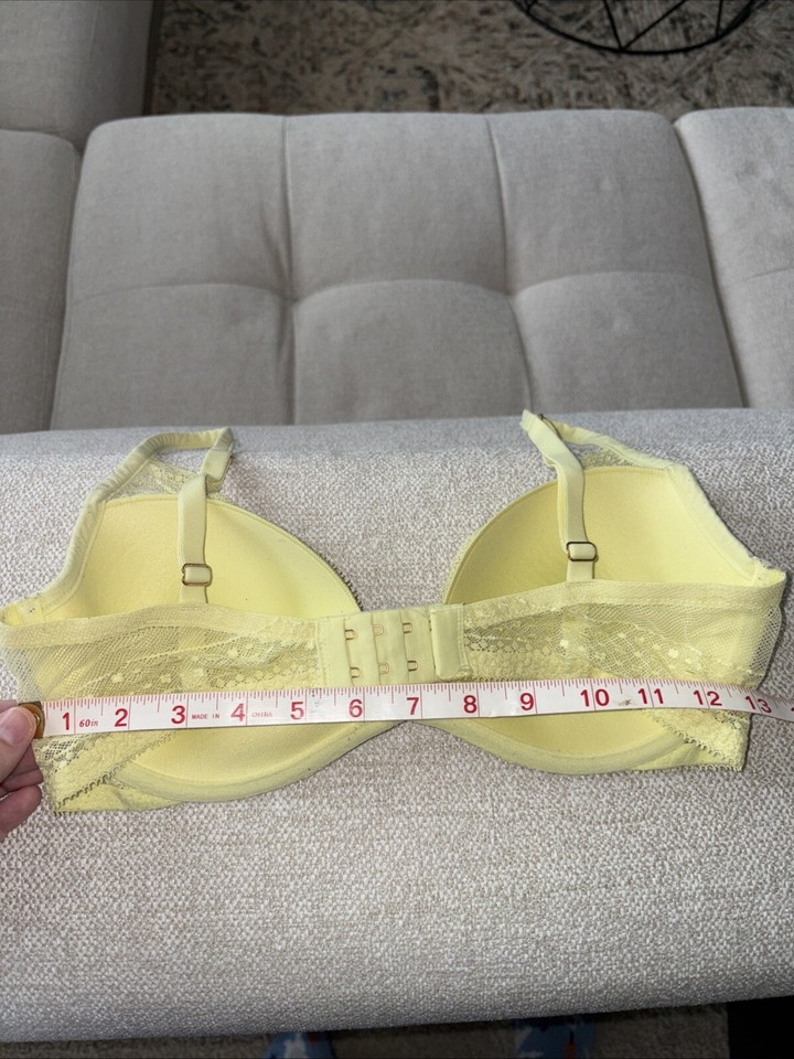 Victoria’s Secret Light Yellow Lace Bra No Tags For Exact Size See ...