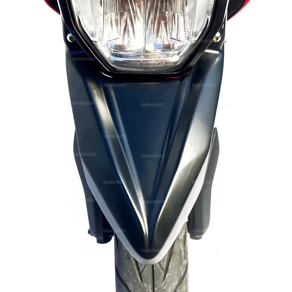 MOTARD FRONT FENDER MUD GUARD FAIRING BLACK FIT FOR HONDA GROM 125 2021 ...