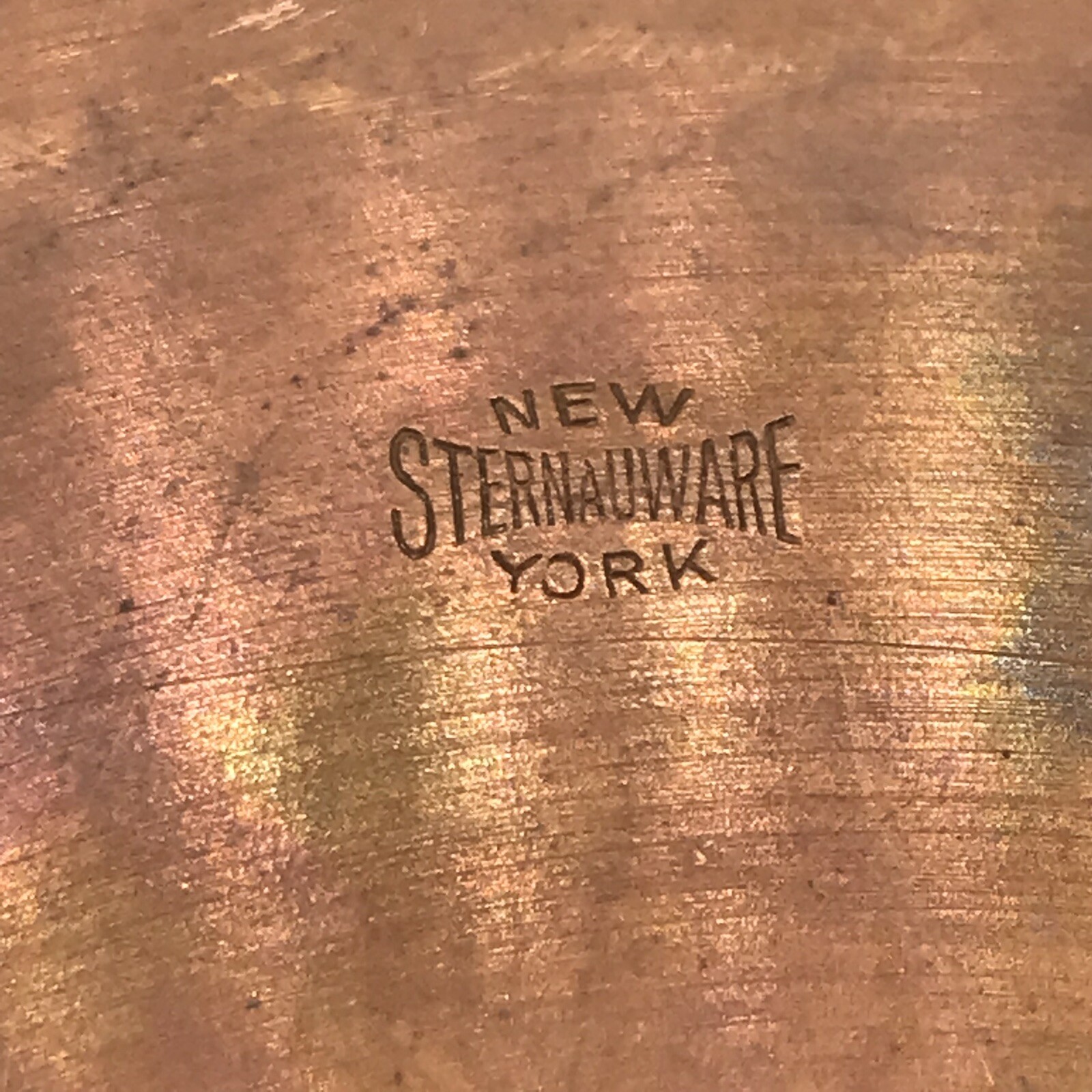 Sternauware Round Copper Chafing Dish w/ Burner Stand Bain Marie S ...