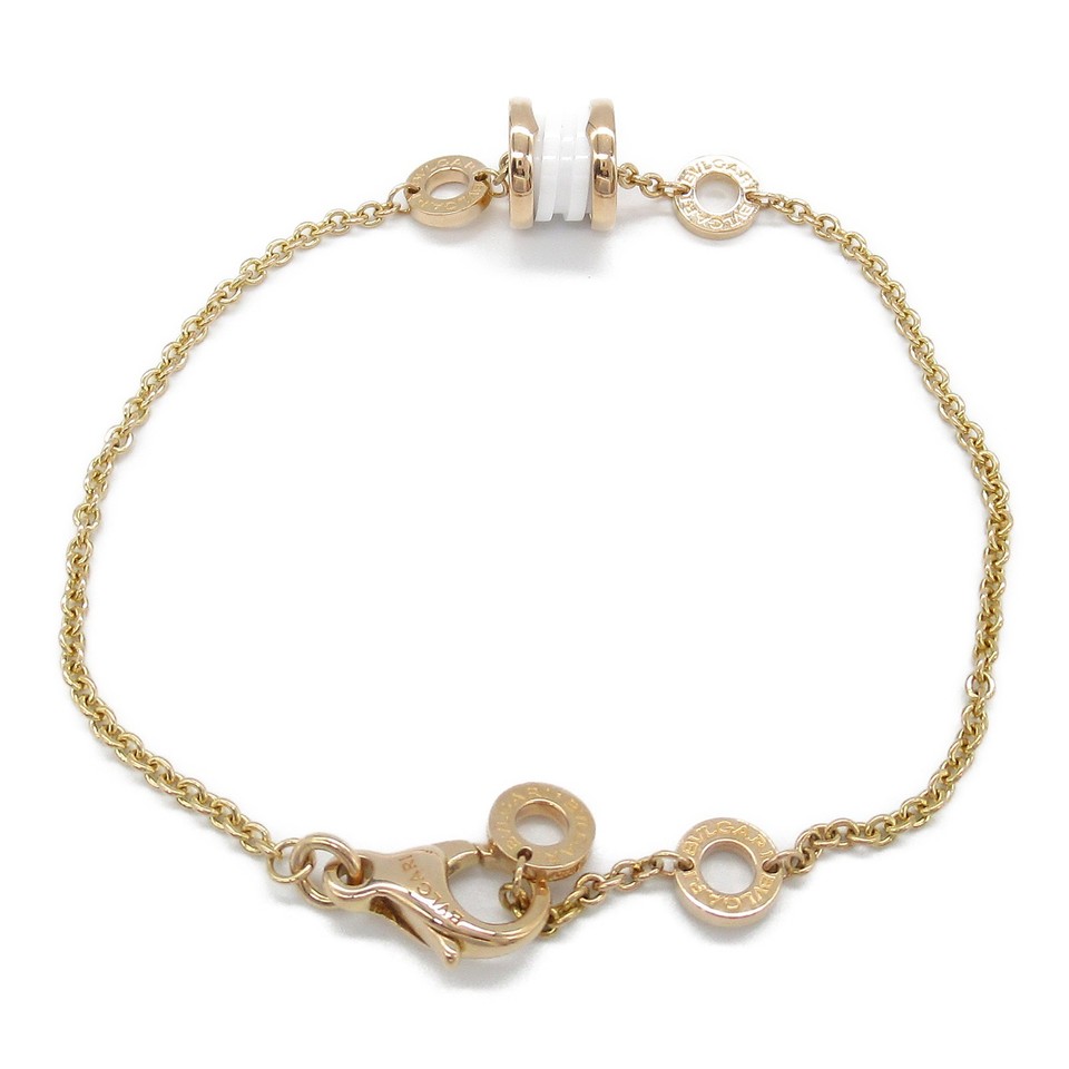 Bvlgari B01 Bracelet Ceramic Pink Gold Women Men Used | eBay