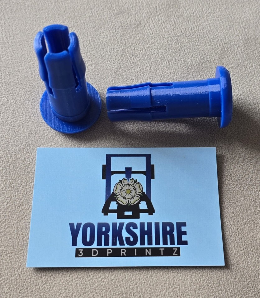 X2 Brand New Replacement Wheelie Bin Lid Pins Hinge Pin 50mm x 15mm ...