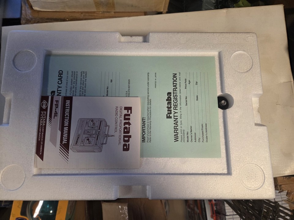 (Vintage) Futaba RC Controller FP-4FN 4ch. Digital Proportional Radio ...