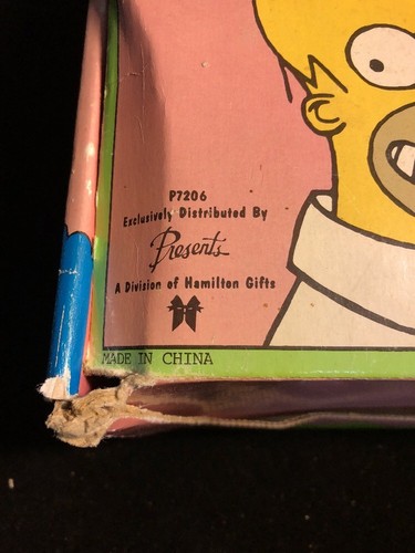 Simpsons Hamilton Gifts Retail Box And 12 PVC Figures 1990 | eBay