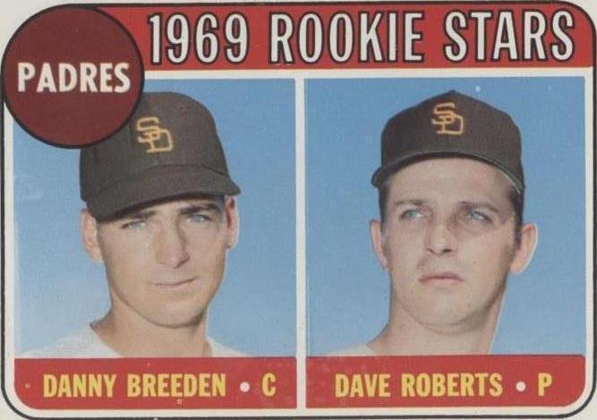 1969 Topps - High # Dave Roberts, Danny Breeden #536 (RC) for sale ...