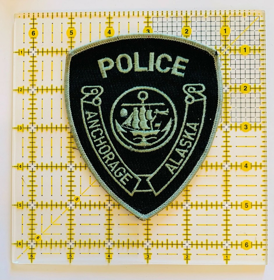 Anchorage Alaska Police Iron On Patch Embroidered For Collecting | eBay