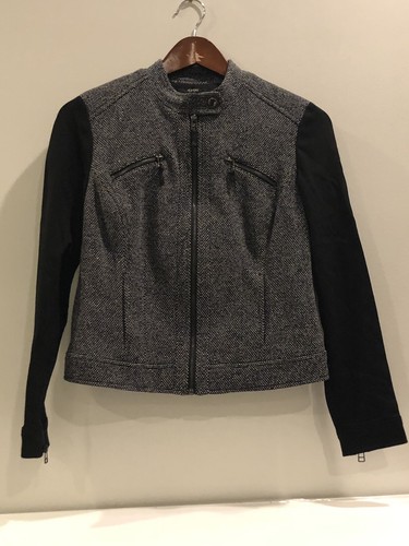 Alfani Womens Petite Black Jacket Size 8p Wpl 8046 | eBay