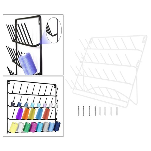 32 Spool Sewing Thread Rack Embroidery Thread Organizer for Quilting ...