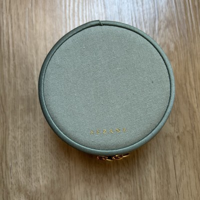 🇫🇷 Sézane Jewelry Box Case Green Color | eBay