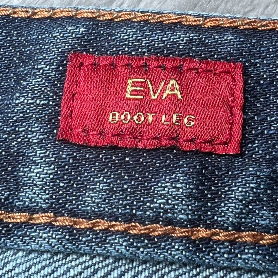 Express Blue Jeans Womens 6 Eva Boot Leg Stretch Classic Casual Y2K ...
