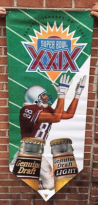 Superbowl 29 1995 San Francisco 49ers vs. San Diego Chargers Miller ...