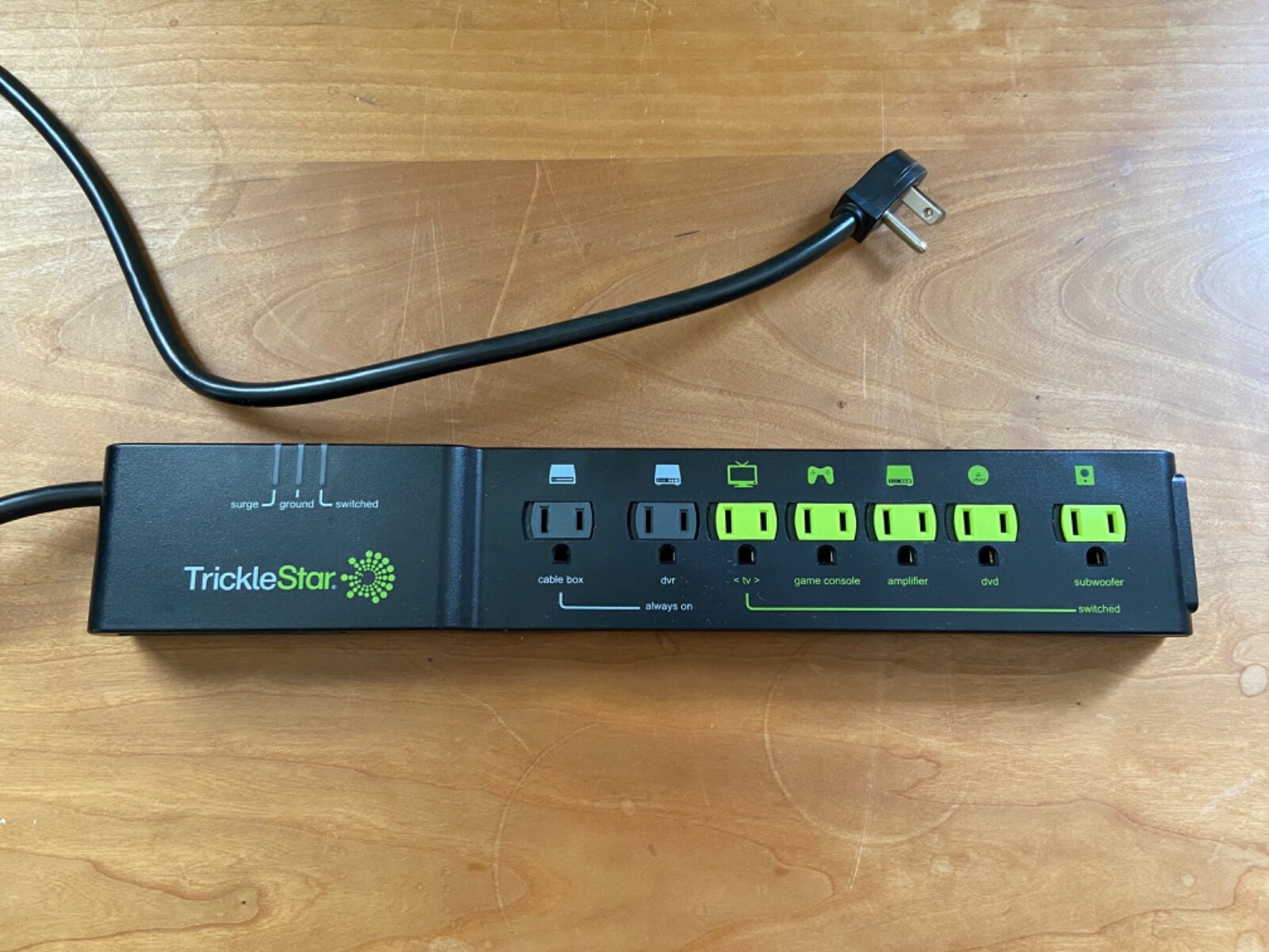 Tricklestar 7 Advanced Outlet Power Strip 188LV-US-7XX | eBay