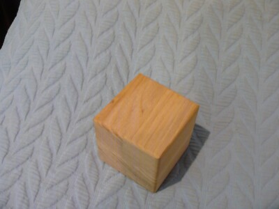 Four (4) SOLID wooden cubes 2 5/8" x 2 3/4" EXTRA LARGE Unfinished | eBay