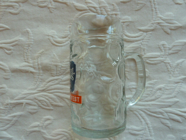 NEW Samuel Adams - Octoberfest Beer Mug Large Dimpled Glass Stein Sam ...