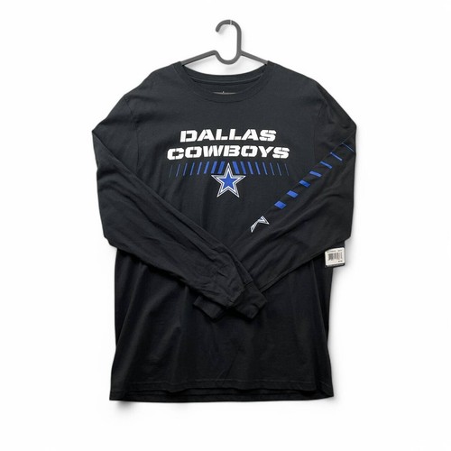 Dallas Cowboys Authentic NFL Apparel Long Sleeve Graphic Shirt Men ...