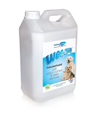 Wee away Stain and Odour control 5L Probiotic Formula Pet Stain Cleaner ...