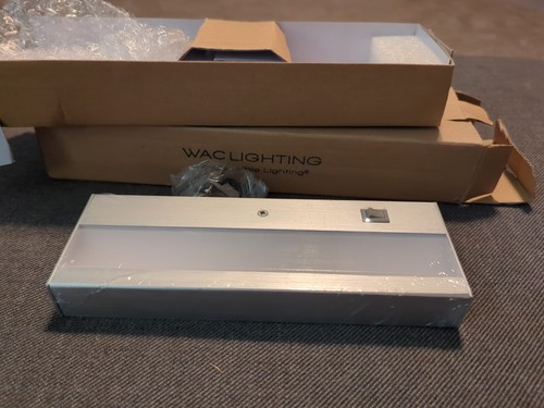 WAC LIGHTING LEDMe LIGHT BAR BA-ACLED8-930-AL Satin Nickel 8” | eBay