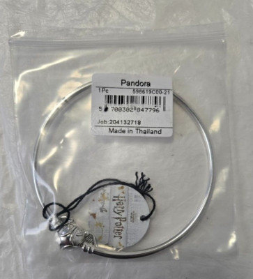 Pandora Moments " Harry Potter " Bangle Snitch Clasp Bracelet ...