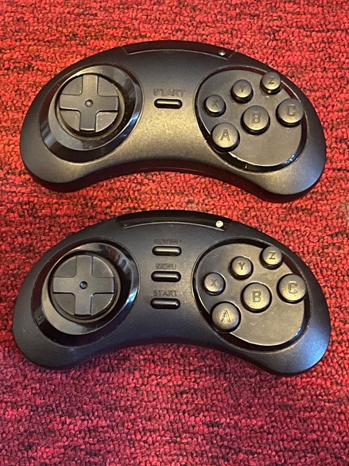 AtGames Sega Genesis Flashback Console with Controllers and Cables | eBay